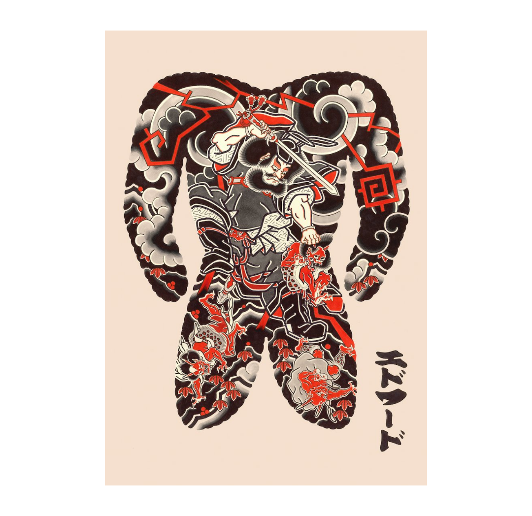 Shoki – Wabori House Tattoo